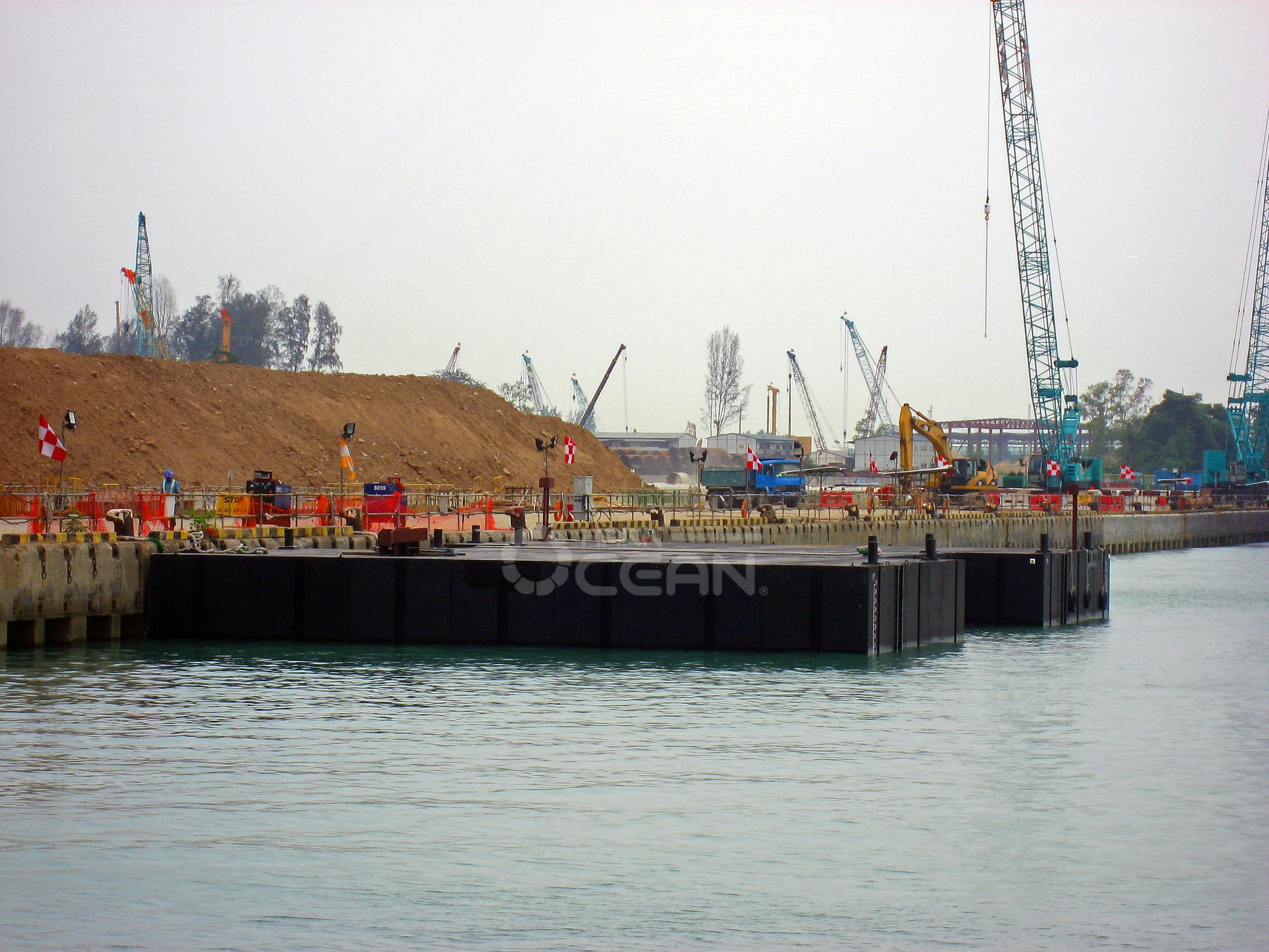 Container Pontoon System - Durable and Customizable Barges
