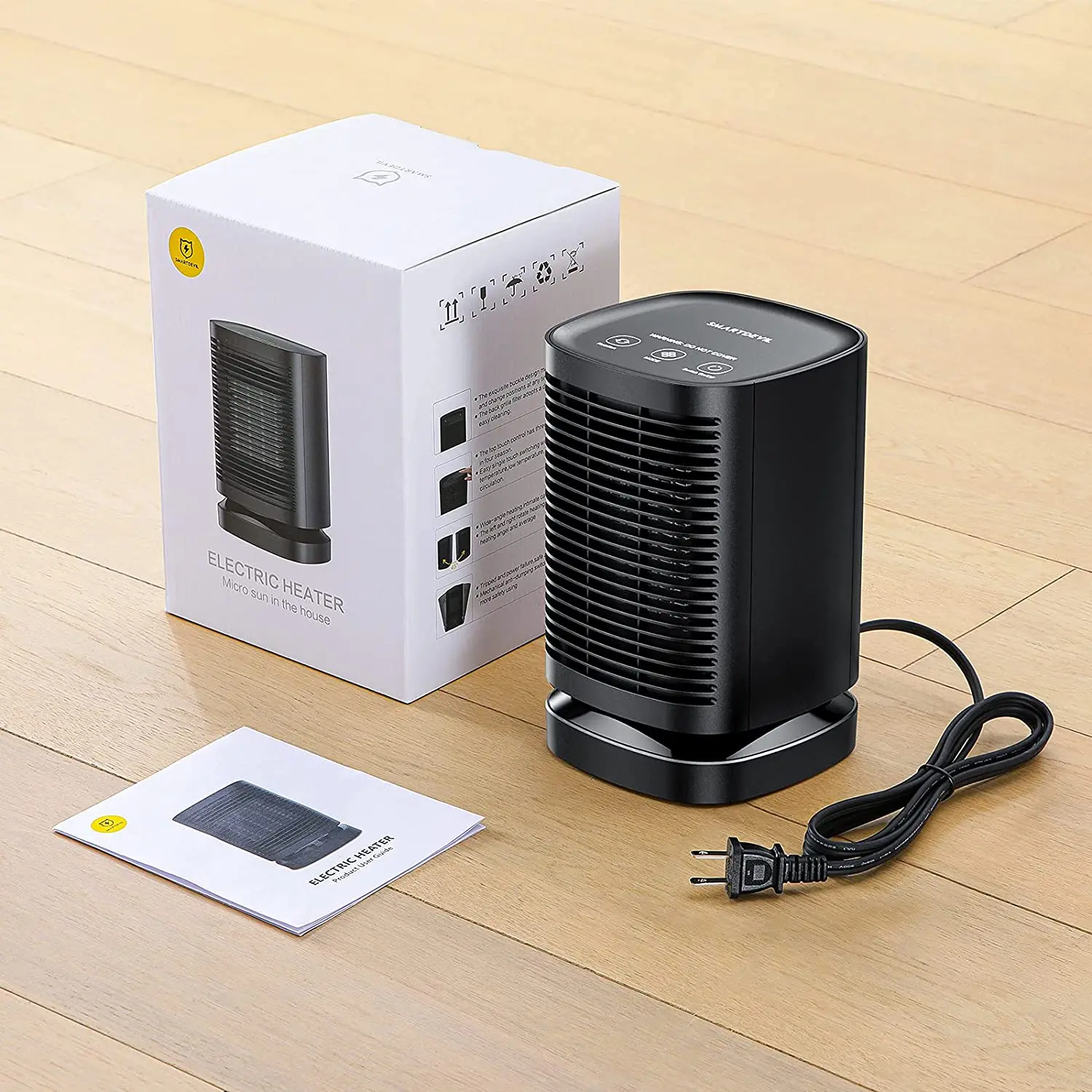Space Heater 70 Oscillating Portable Electric Heater,Ceramic Small ...