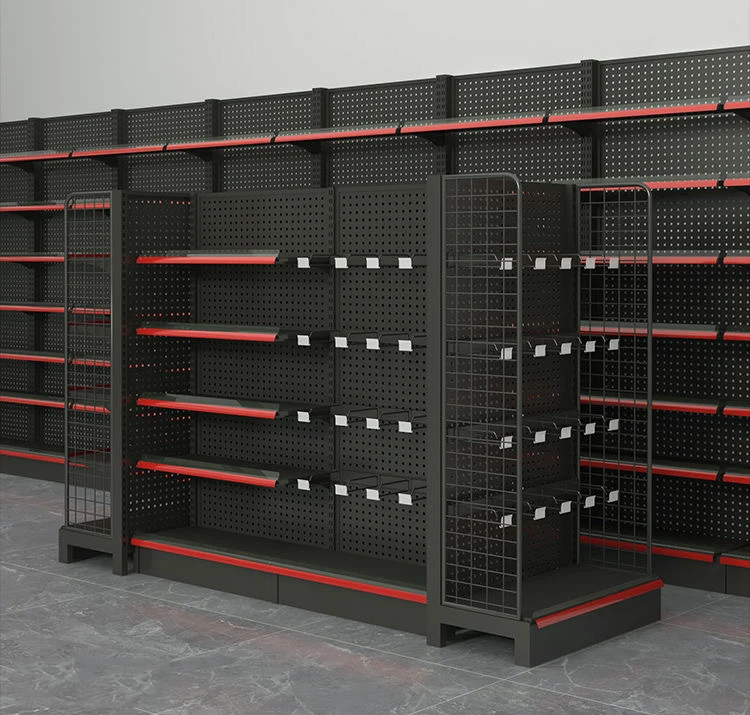 Custom Supermarket Shelves for Store Shelf Display Gondola Shelving ...