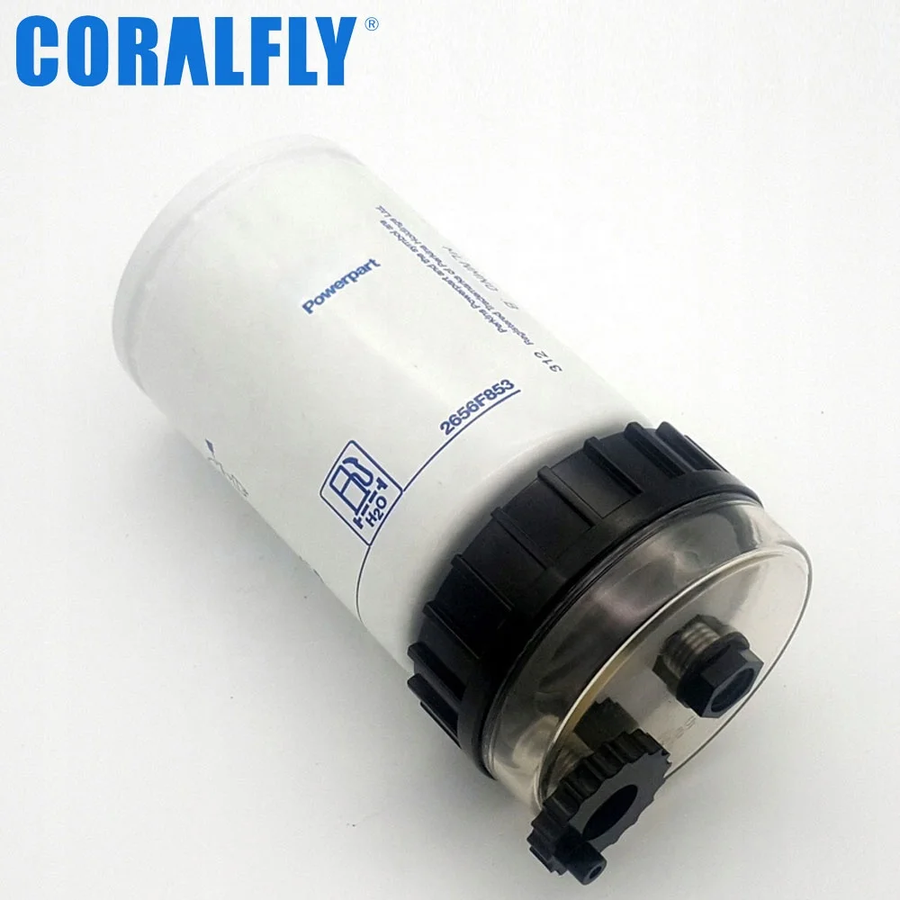 珀金斯发电机柴油燃油水分离器过滤器2656f501 Sfc-55240 Fs20052 Bf1289-sp P553880 2656f853 ...