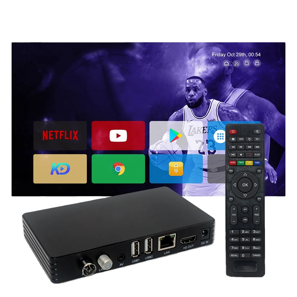 Factory Directly Sell Set Top Box Dvb S2 Smart Tv Box Amlogic Tv Box ...