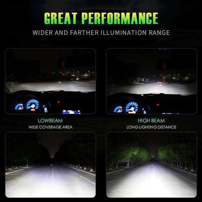 Rcj Super Bright Car Led Lights For Car Z80 Led Headlights 6000k ...