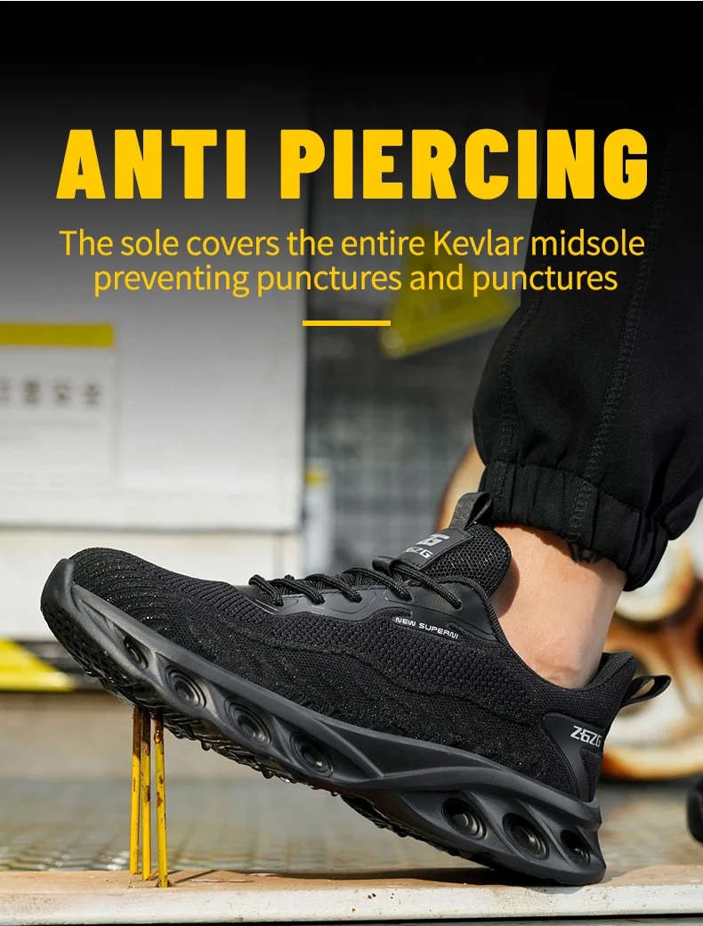 Factory Direct Eva Low Cut Lightweight Work Footwear Office Safety ...