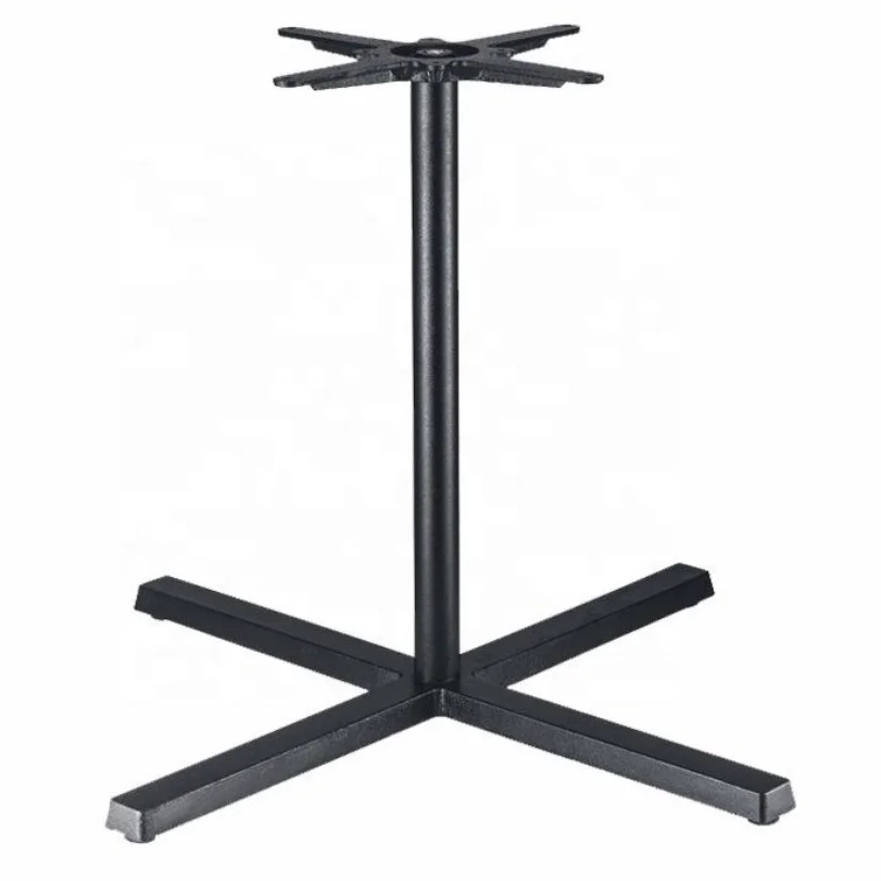 Lifepursue Table Base Industrial Cast Iron Frame X Shape Coffee Dining ...