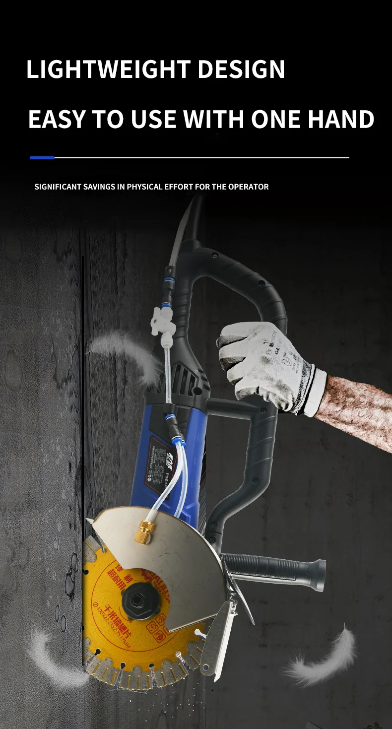 Factory Direct Portable Wall Chaser Saw Concrete Cutting Machine high ...