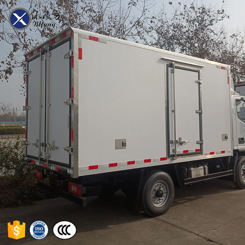 Wholesale Refrigerated Electric Truck Body Gfrp Pu Xps Transport Fruit ...