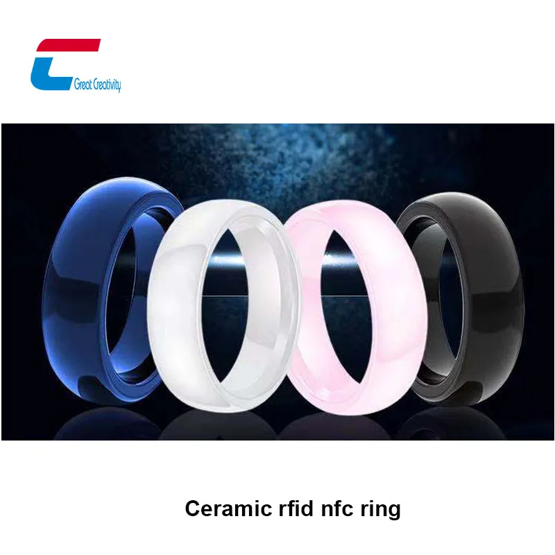 Smart Nfc Ring - Waterproof, Ceramic, 13.56mhz NFC Ring