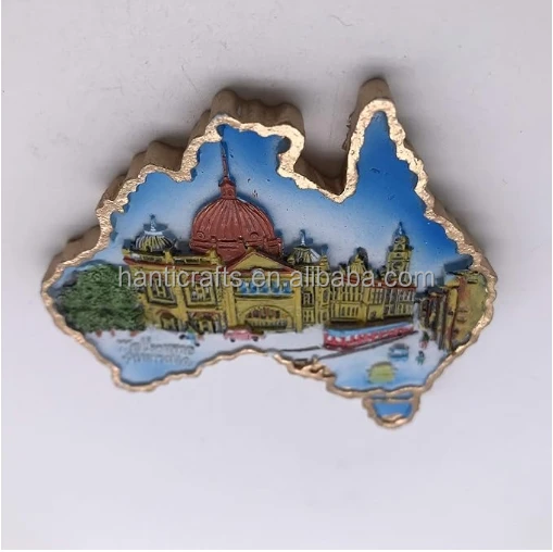 Resin 3d Melbourne,Australia Refrigerator Magnet Tourist Souvenir - Buy ...
