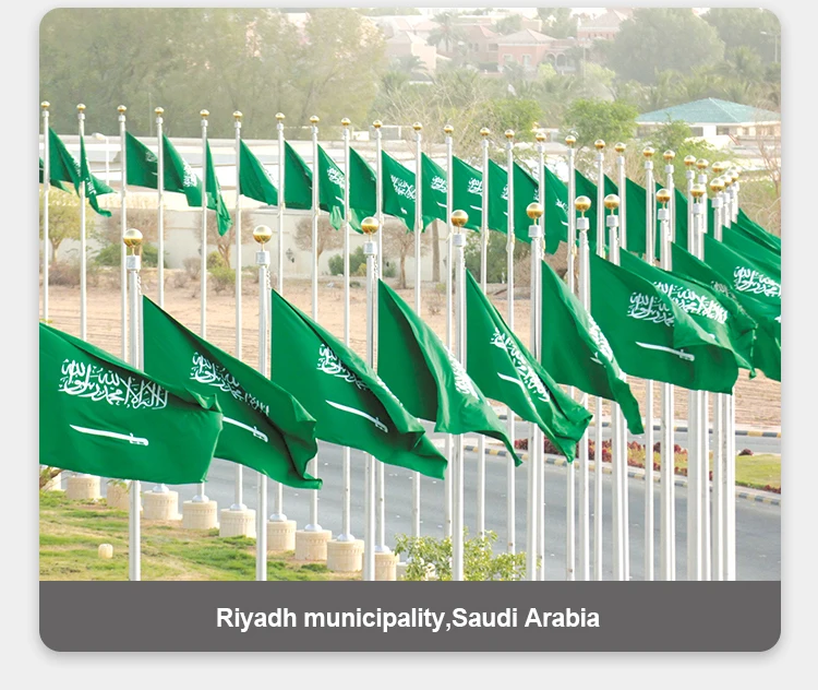 Horizontal Medal Award Automatic Flag Raising System Flag Pole For ...