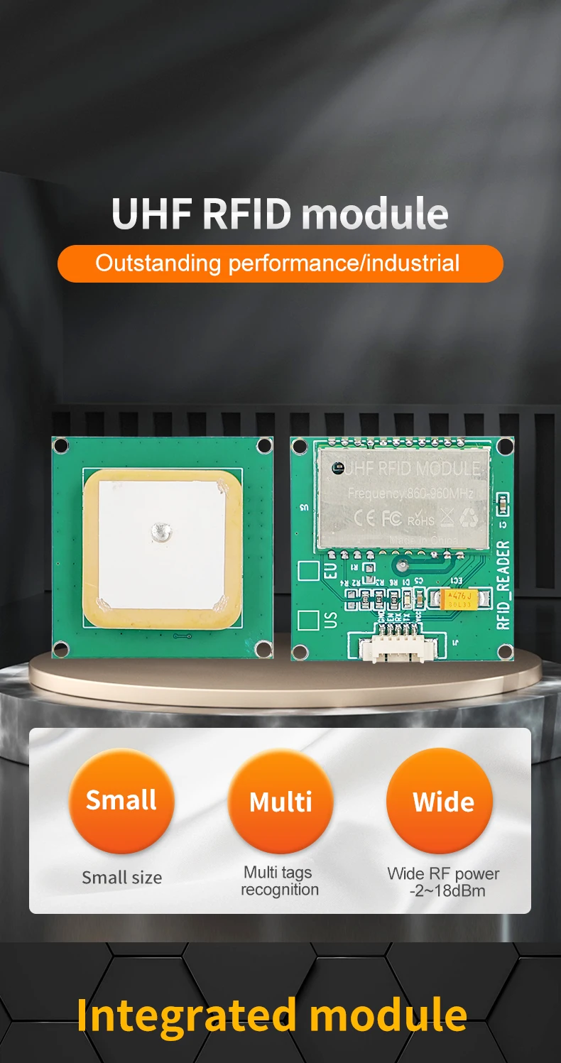 FONKAN RFID Module - Integrated UHF Solution for Raspberry Pi