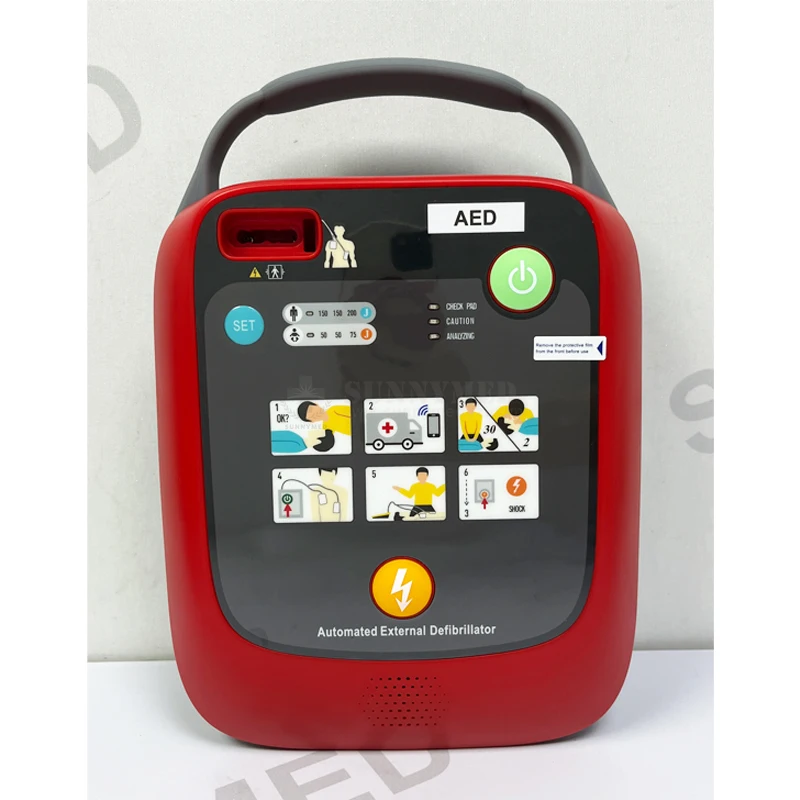 SY-C025-3 Portable Handheld AED Machine Used in Emergency Situation ...