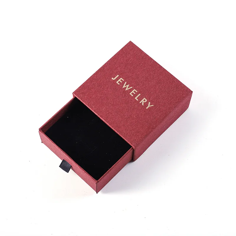 Custom Bracelet Paper Gift Jewelry Packaging Box With Sponges Earring ...