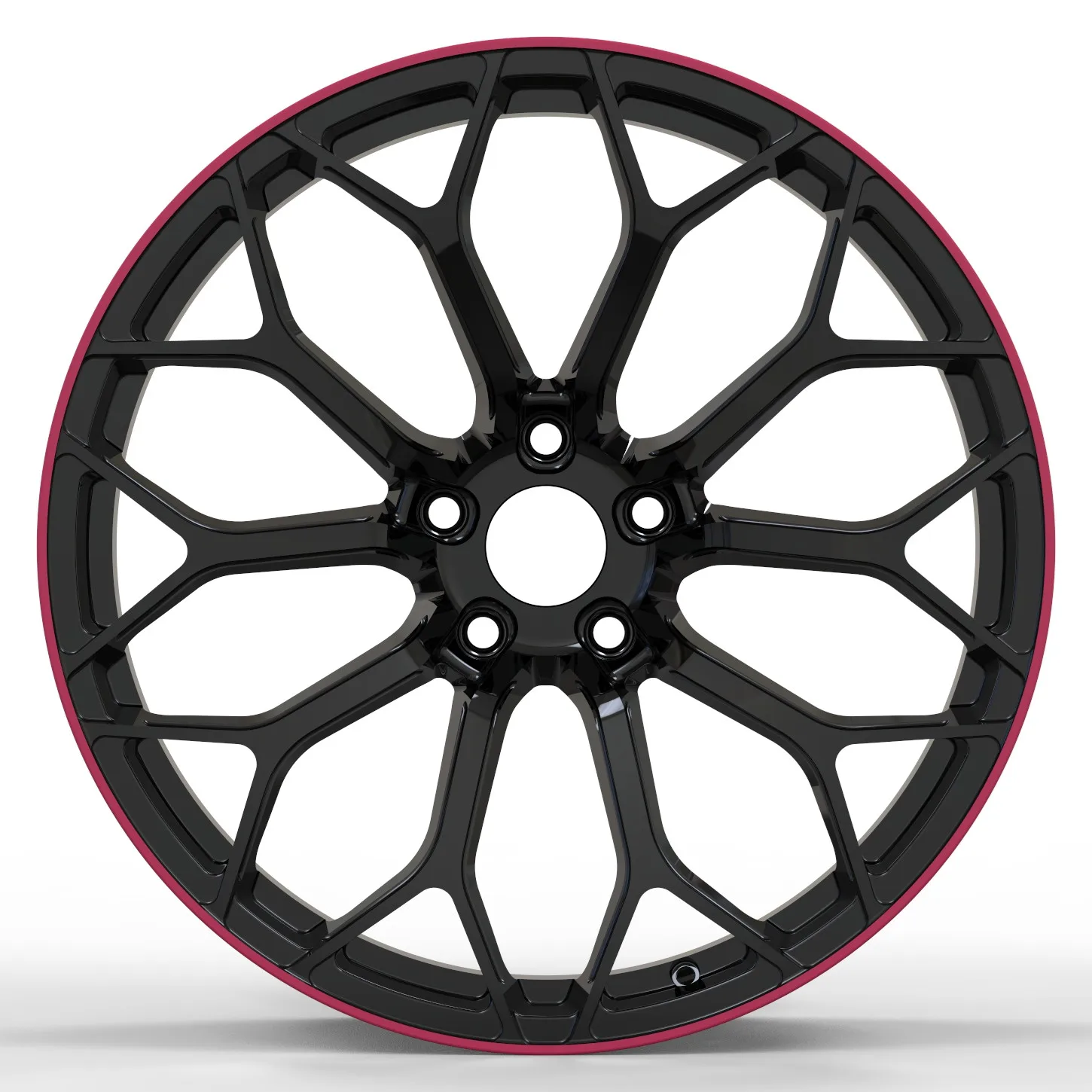 Custom Passenger Car Forged Wheels 19 20 21 22 Inch Wheels Rims Glossy ...