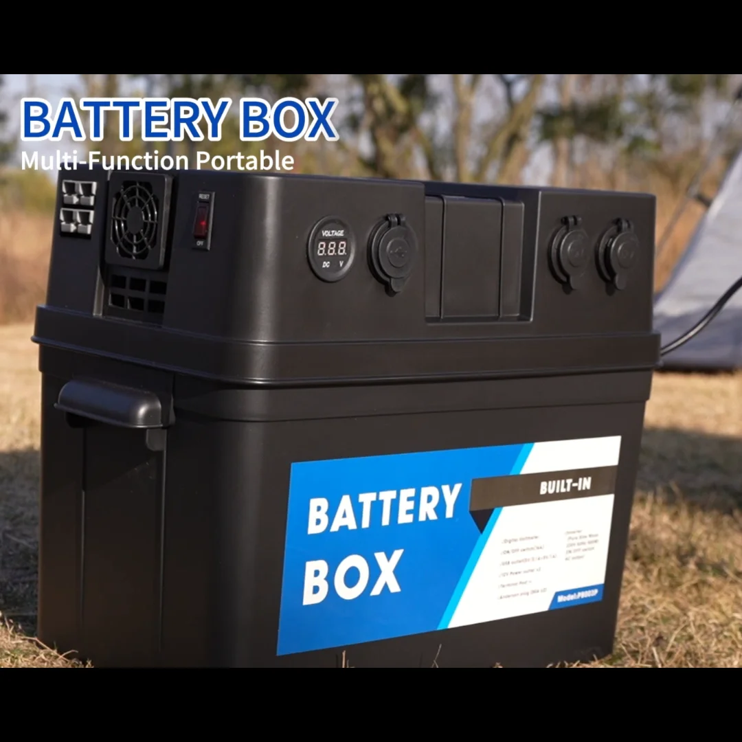 220v Output Voltage Outdoor Plastic Waterproof 12v Powered Ac Dc Charge ...