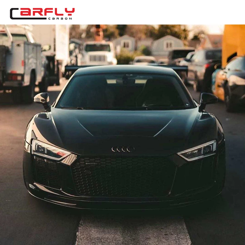Carbon Fiber Hood for Audi R8 2017+ 1016 Style - High Intensity & Light ...