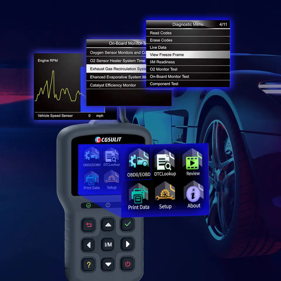 Alibaba.com: Universal 2023 SC301 OBD2 scanner for car engine fault ...