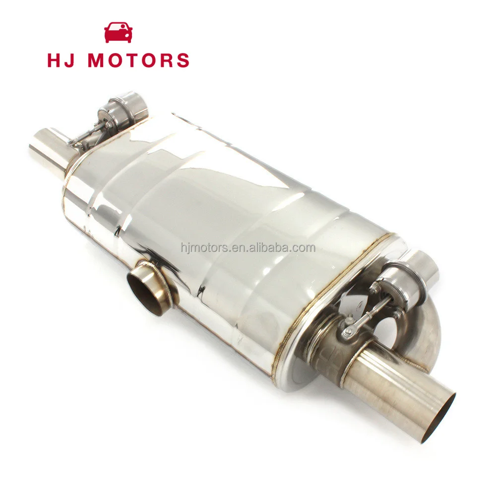 Stainless Steel Universal Electric & Vacuum Valve Exhaust Muffler With ...