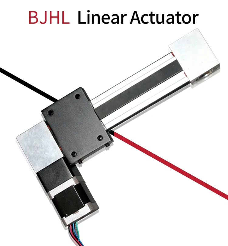 150mm Stroke Guide Slide Linear Actuator with Stepper Motor