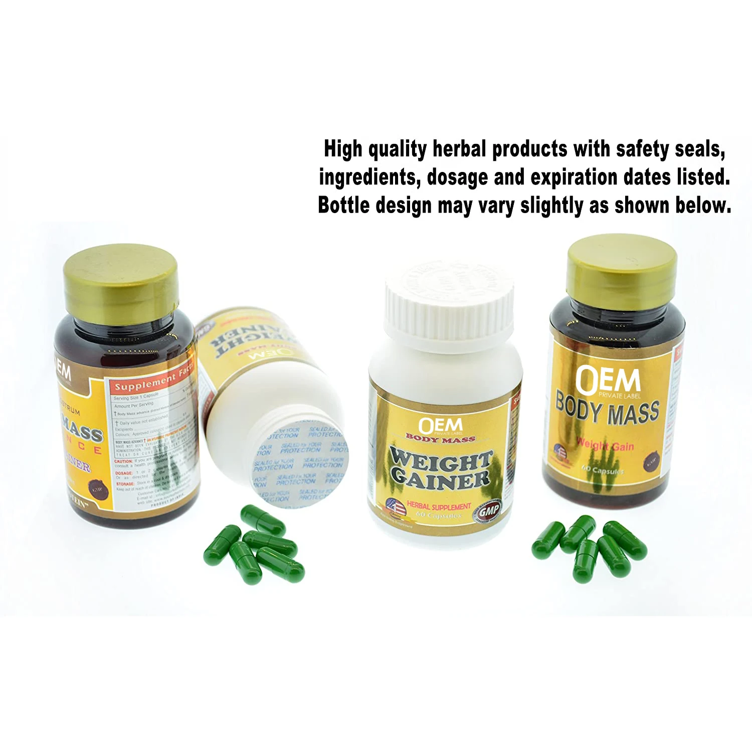 Weight Gain Capsules - Fast and Efficient Protein Supplement