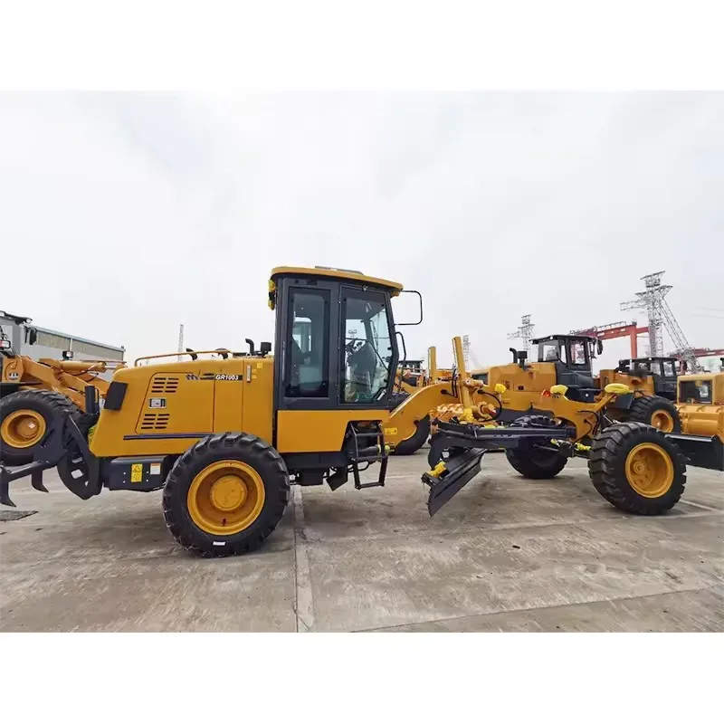 Hot Sale 100HP Motor Grader GR1003 Wheel Grader with Engine & Gearbox ...