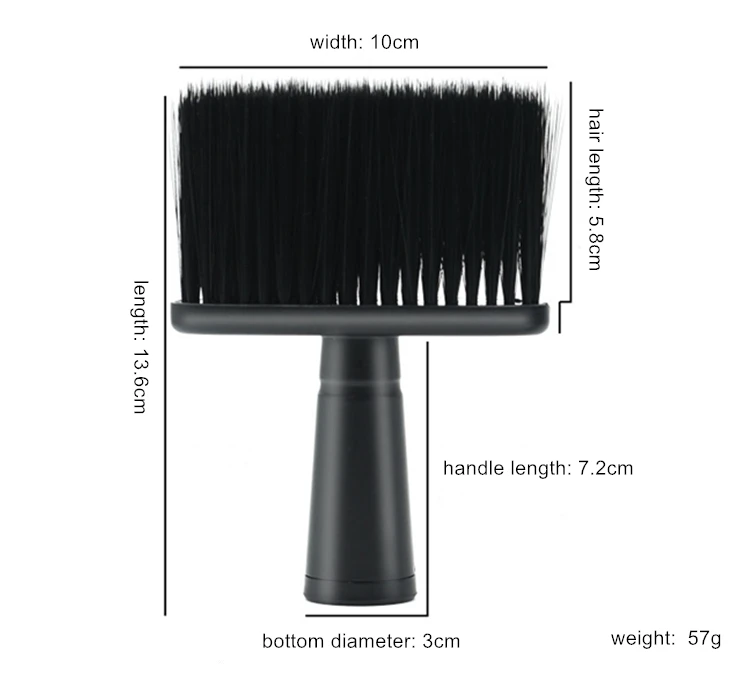 New Type Professional Durable Nylon Hairdryer Neck Duster Whirlwind ...