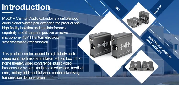 Broadcast Level Hi-fi Ground Loop One Way Cannon Mic Audio Twisted Pair ...