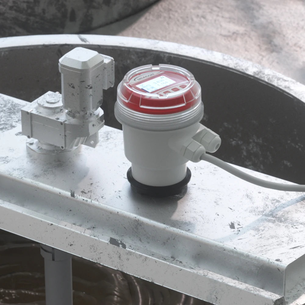 reasonable ultrasonic level controller ptfe ultrasonic level sensor ...