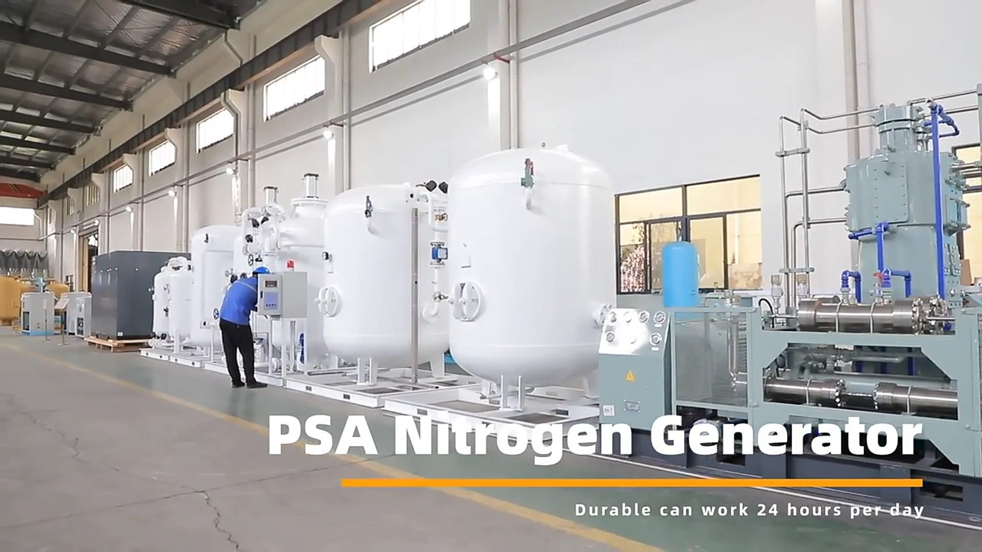 Plant N2 Generator Popular Small Nitrogen Generator Equipment Portable Nitrogen Gas Generator ...