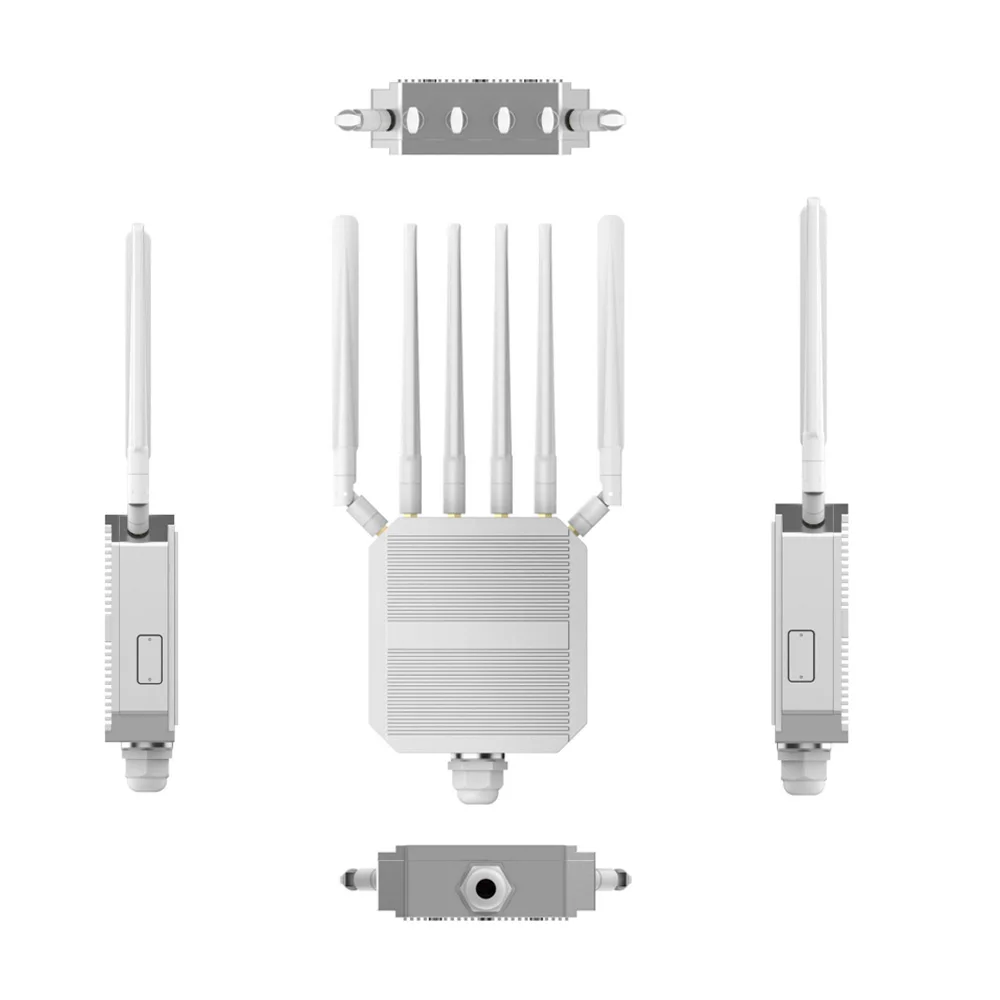 Outdoor 5G CPE with 3000mbps Wifi6, 2.5G Ethernet, and Dual SIM