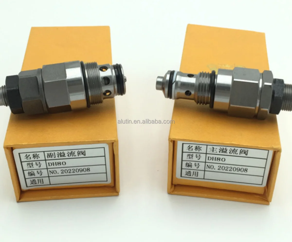 Main and Auxiliary Relief Valve for Doushan Daewoo DH80G