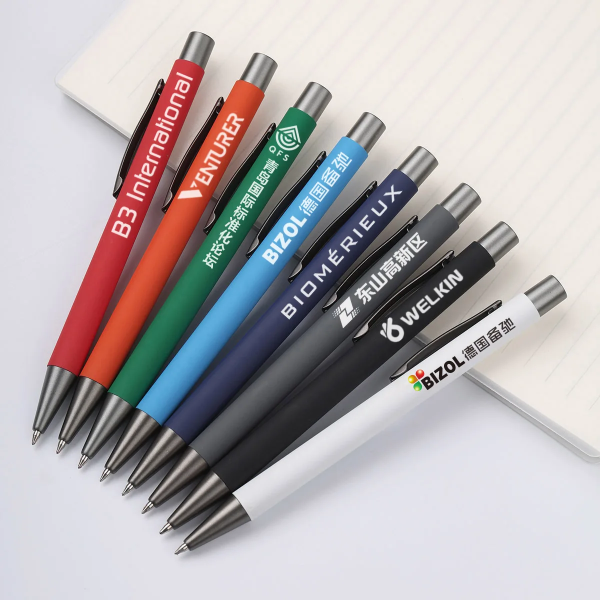 Manufacturers Direct Press Metal Aluminum Pen Promotion Business Carbon ...