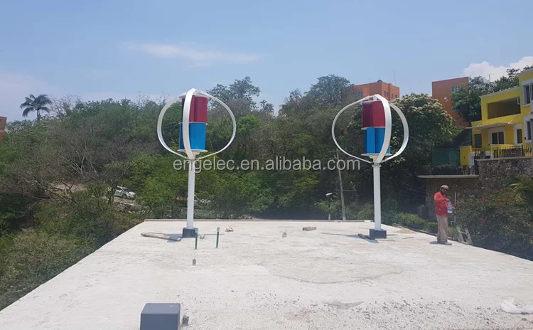 Ball Shape Vawt High Efficiency Wind Turbine 2000w On Off Grid 48v ...