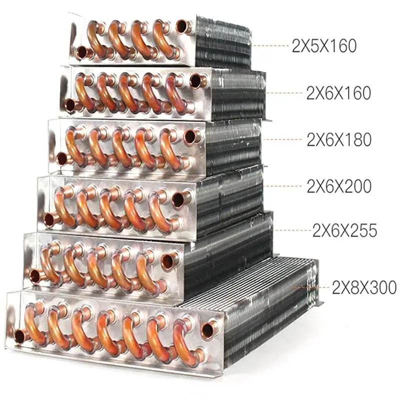 Fin Condensing Coils Split Air Conditioner Condenser Coil Refrigerator ...