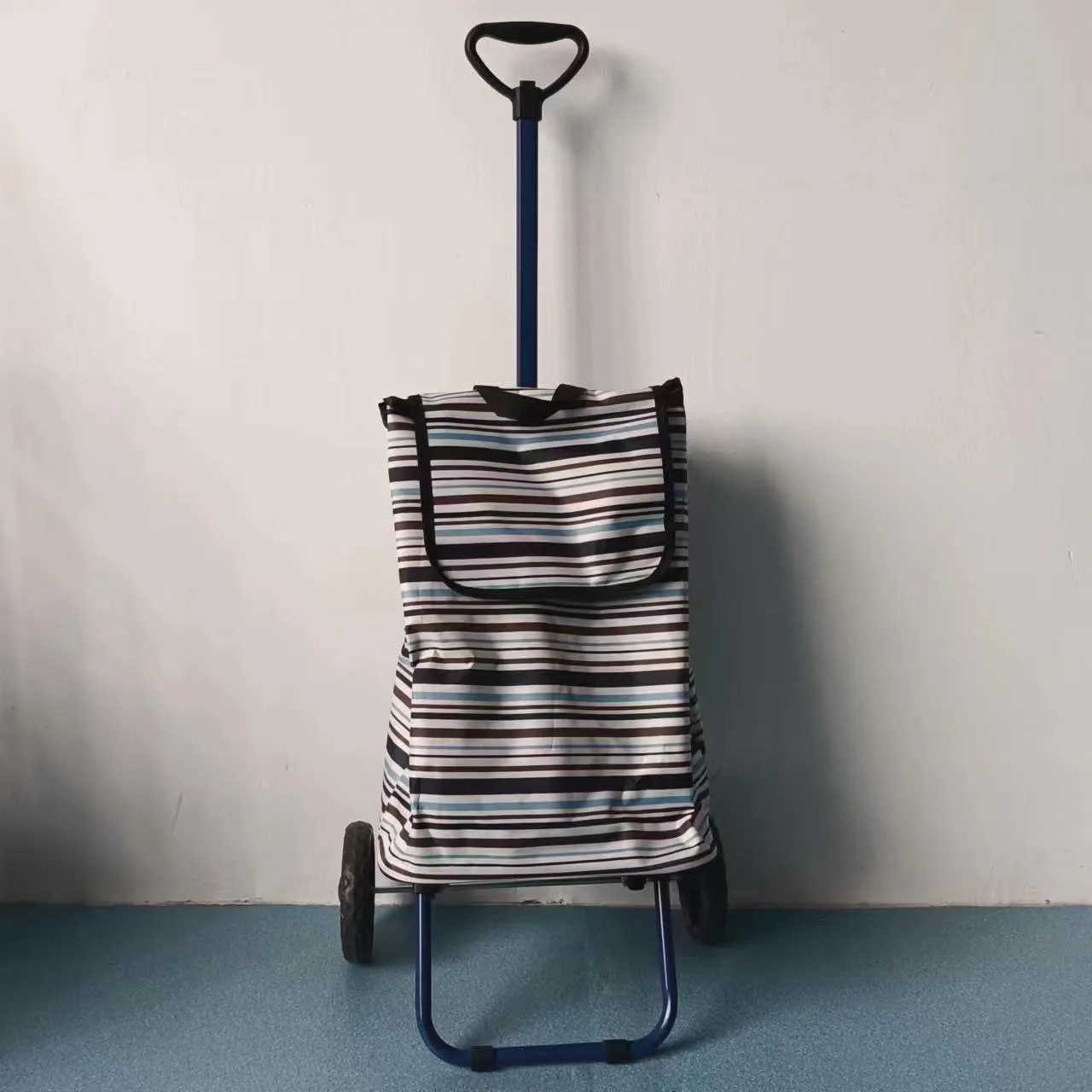 Folding Mini Shopping Fold Foldable Trolleys Wisda Commercial Hand ...