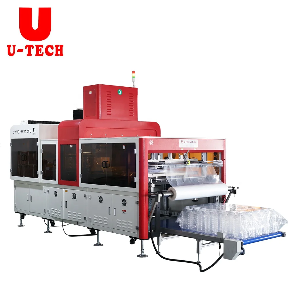 Automatic PET plastic HDPE empty bottle bagging machine bag packing ...