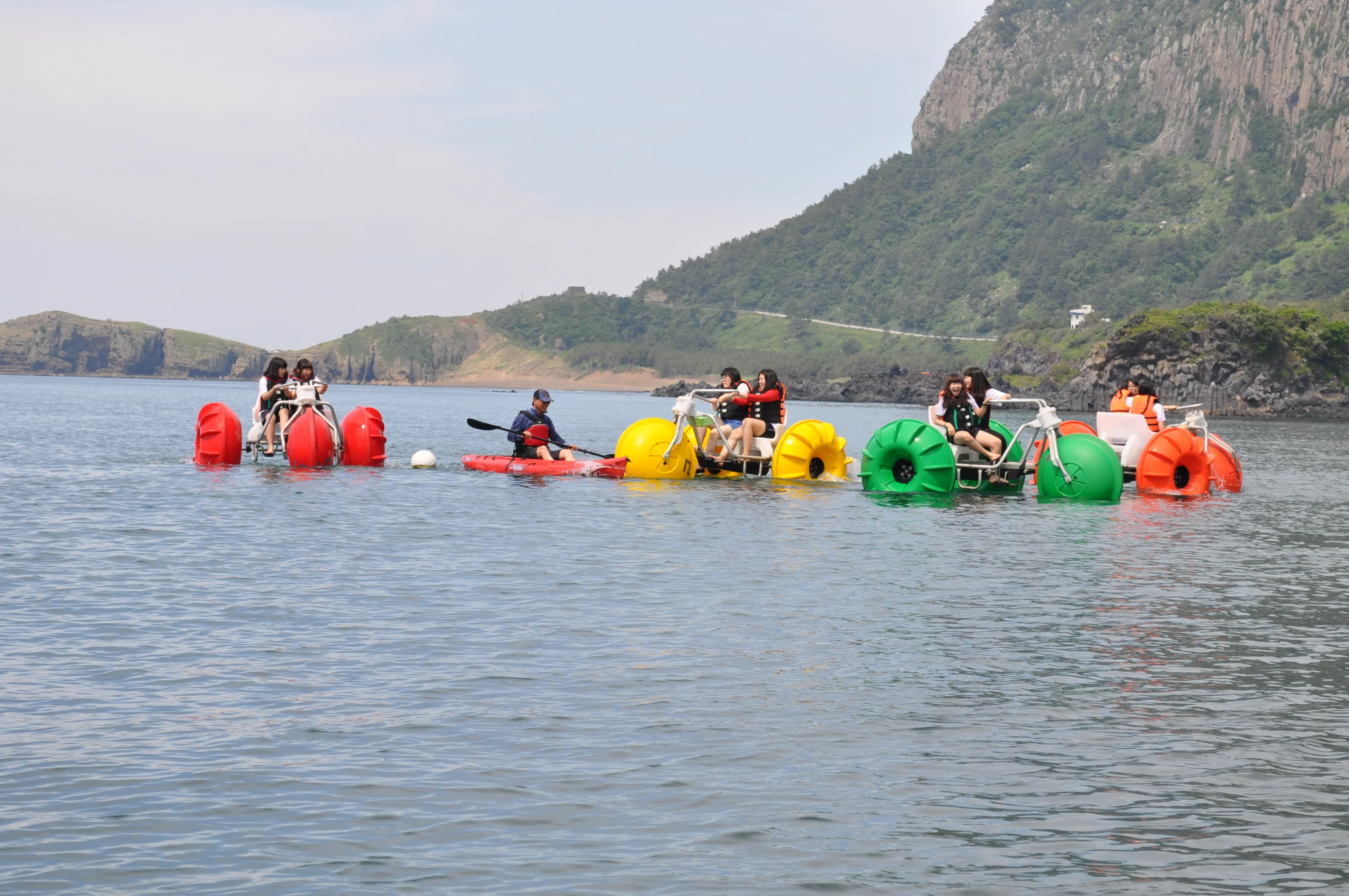 Beach Activity Bike - Big Wheel Sea Water Pedal Tricycle