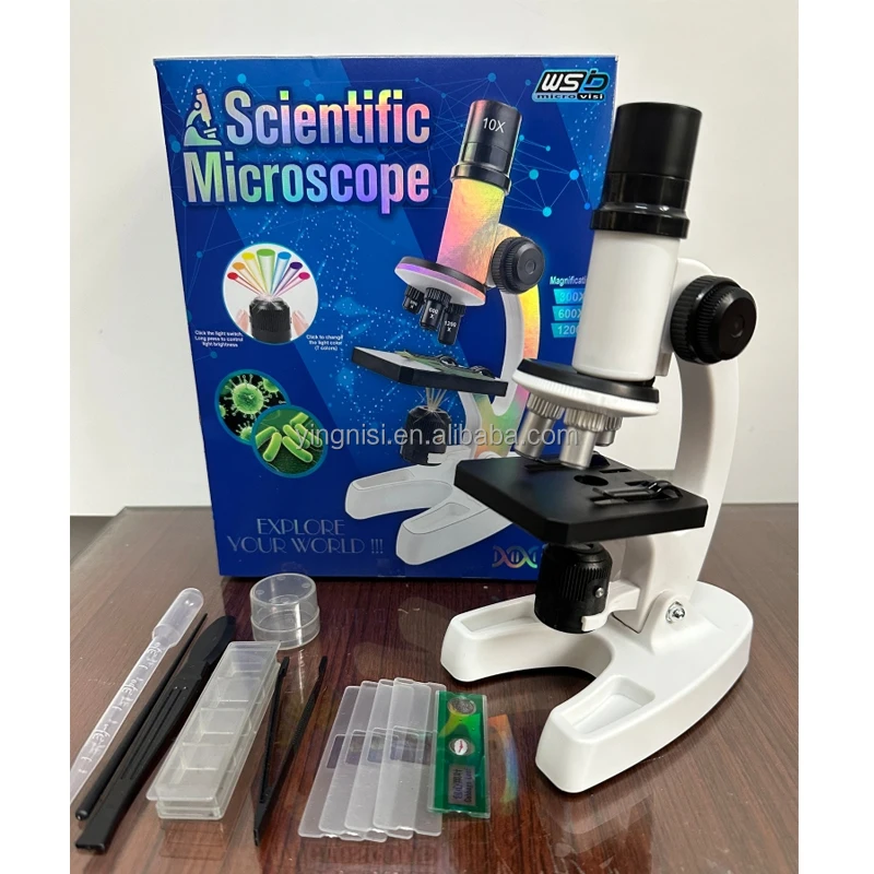 Microscope For Kids Mini Microscope Kits Science Educational Toys For ...