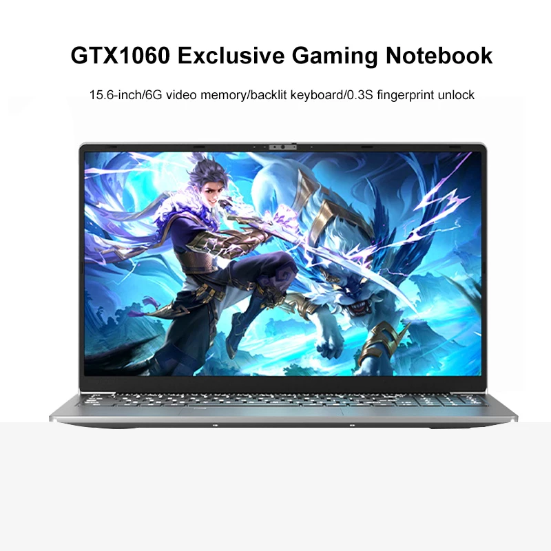New High Performance 15.6 Inch Student Gaming Laptop Intel N95 GTX1060 ...