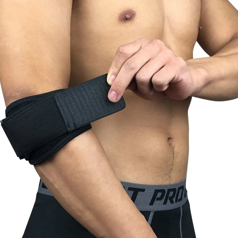 Relieve Forearm Tendonitis Pain Elbow Support Compression Cuff elbow brace sport knee support ...