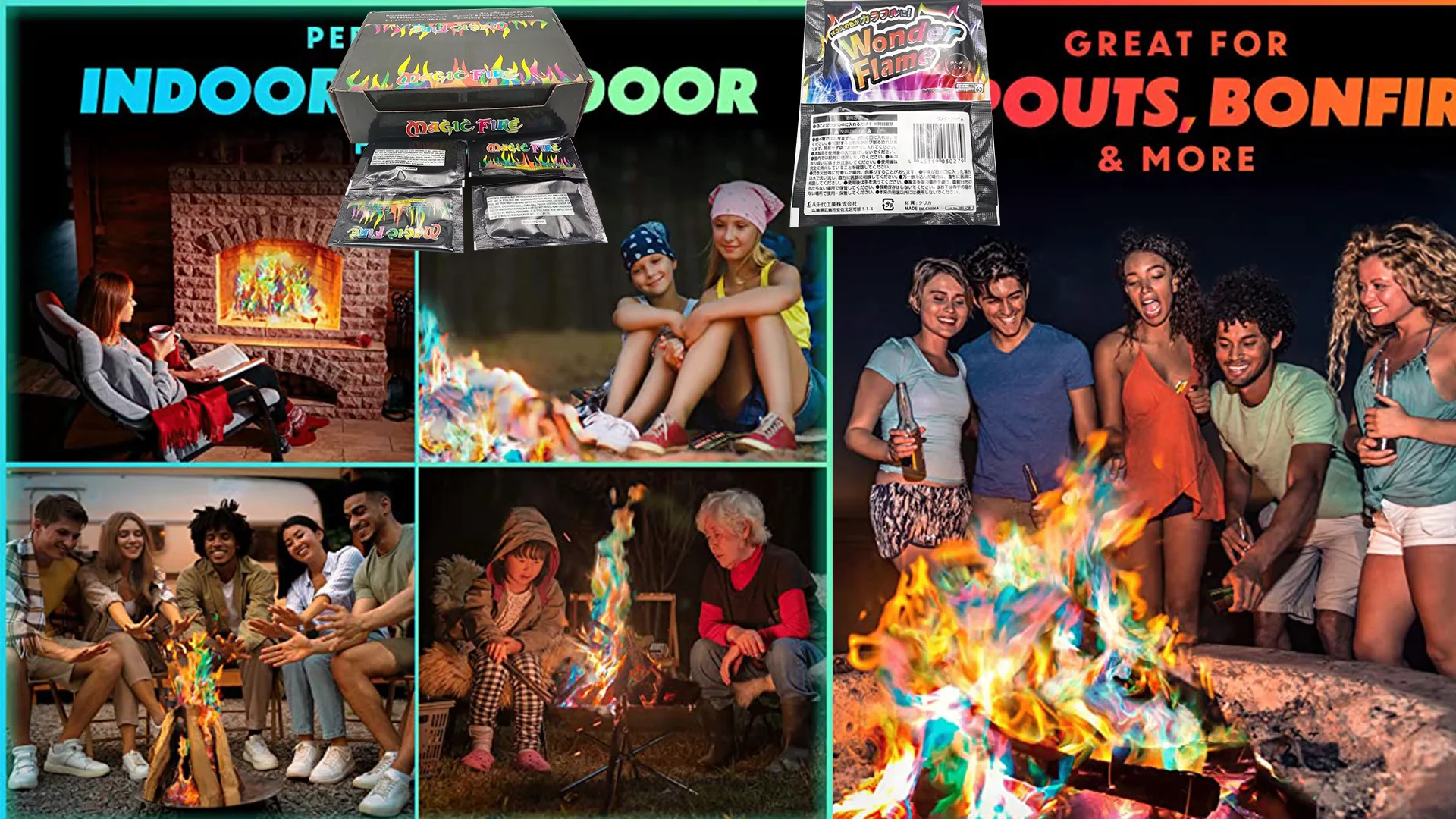 Free Fire Download Milk Powder Outdoor Campfire Magic Flame Colorful ...