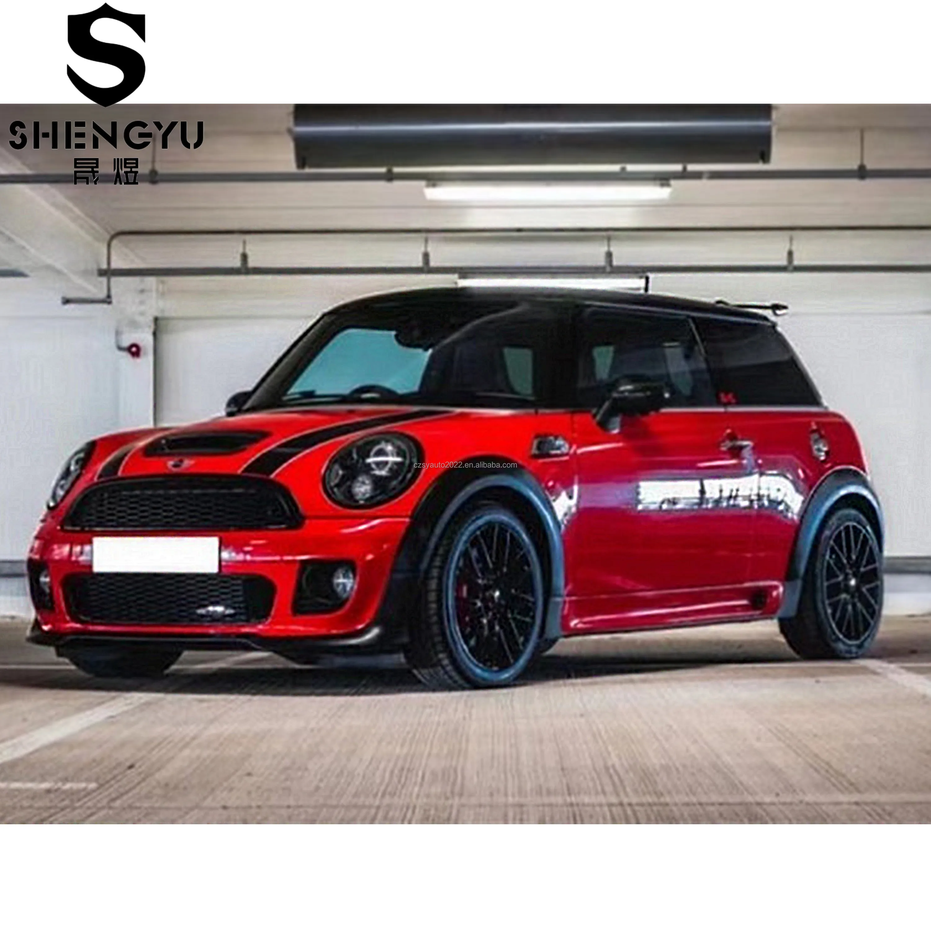 Body Kit Include Front Bumper Assembly Rear Lip Exhaust Pipe And Side ...