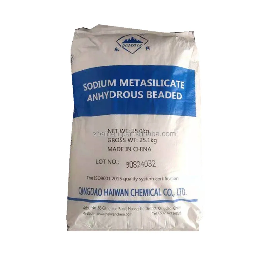 Industrial Grade Sodium Metasilicate Anhydrous For Washing Powder - Buy ...