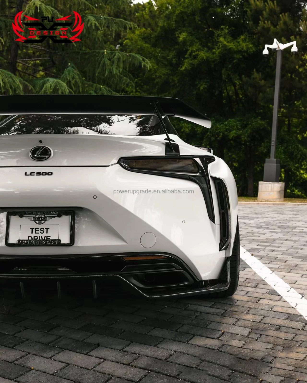 Wholesale Carbon Fiber Rear Wing for Lexus LC500 Performance
