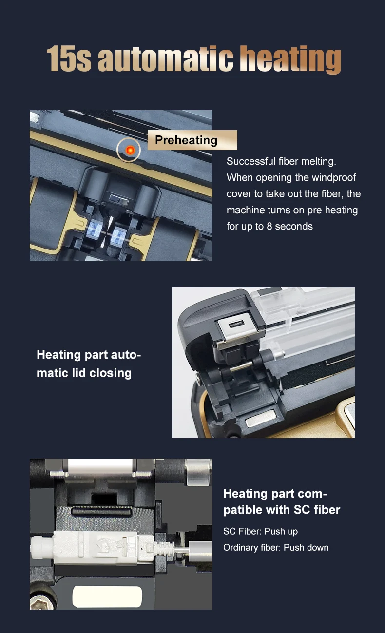 Signalfire Ai8c Ftth Project Core Six-motor Machine Telecom Fusion ...