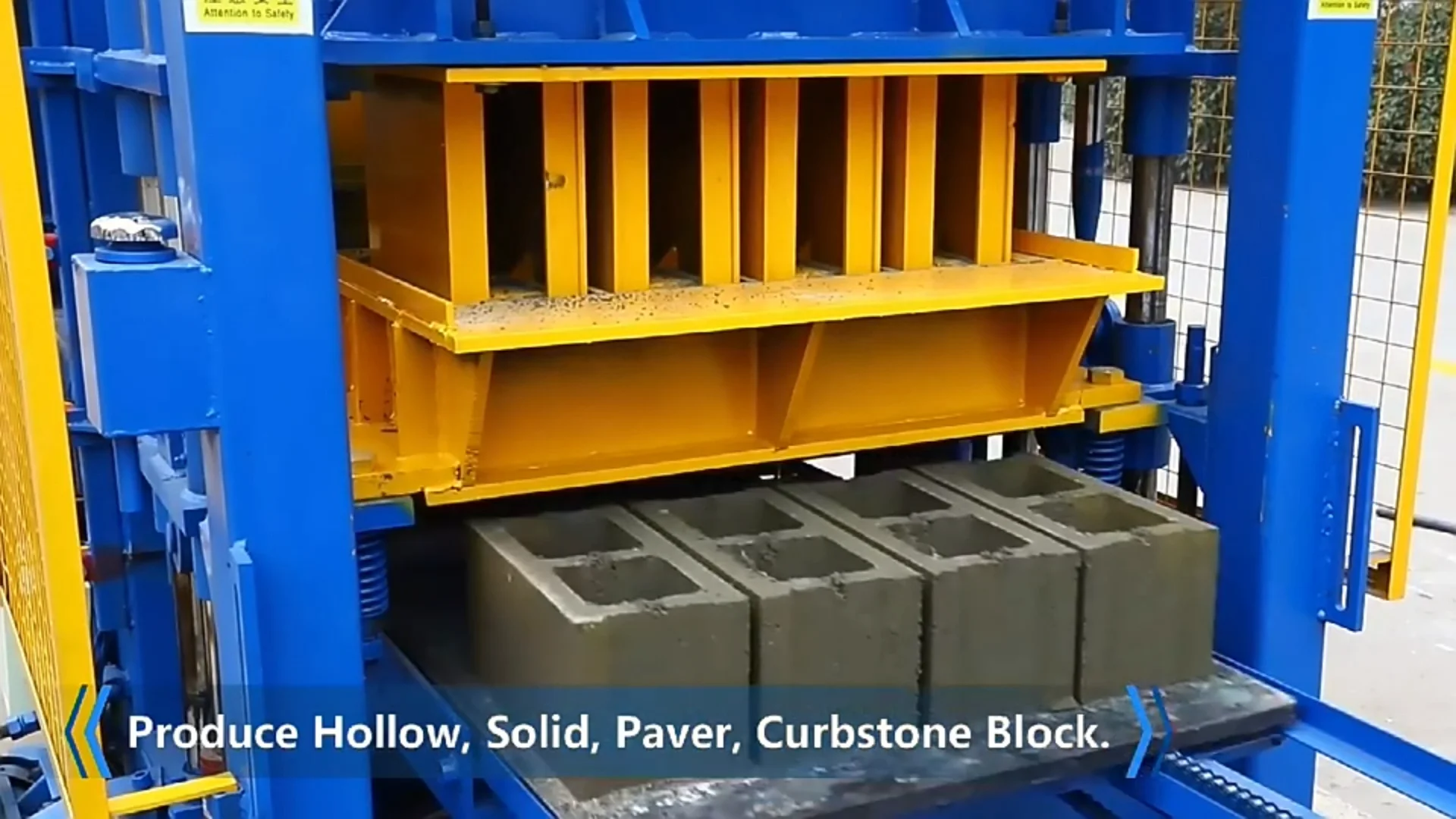 Qt4-15 Maquina De Bloques De Cemento Concrete Block Machine De Brique ...