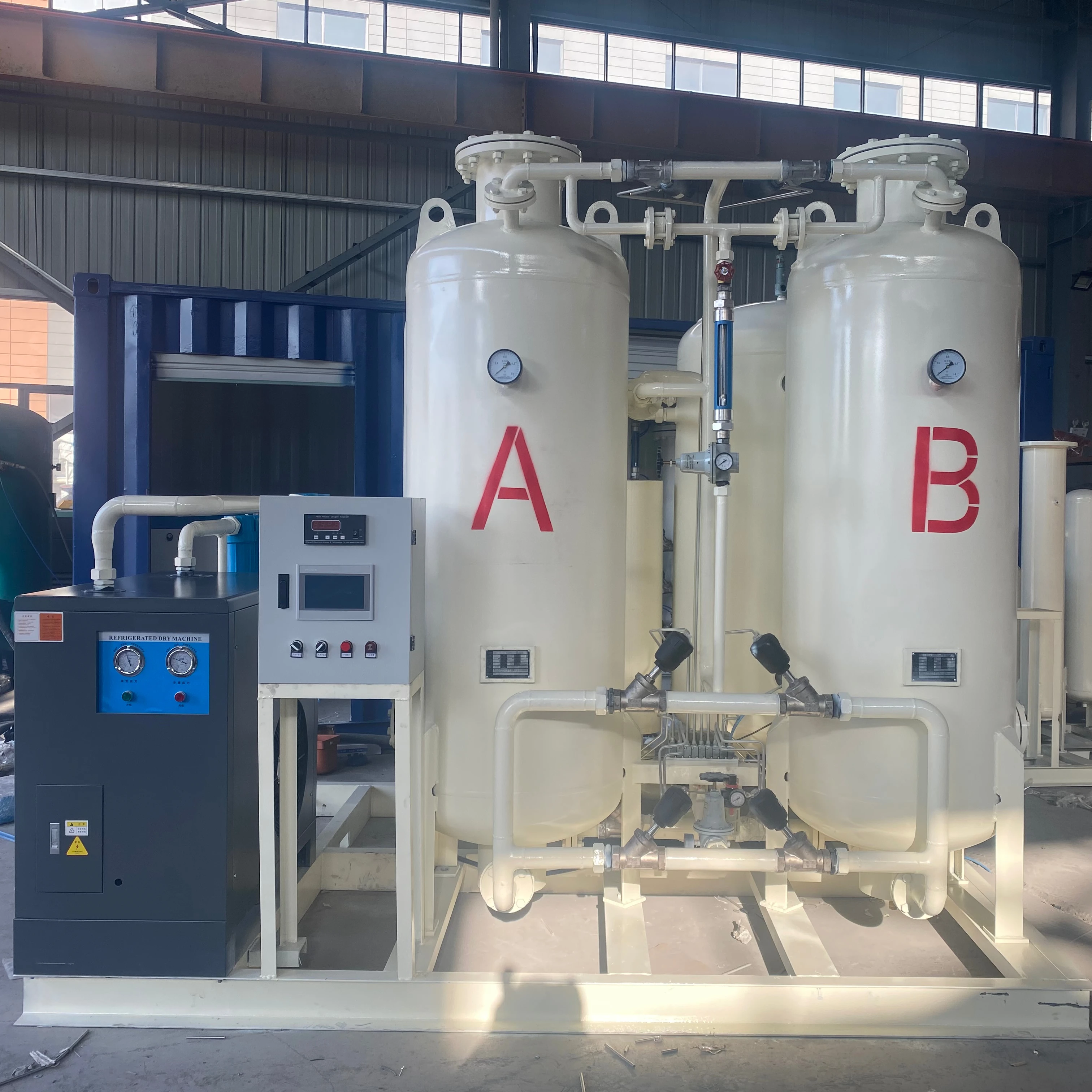 Small Nitrogen Generator Container Easy to Move Including air ...