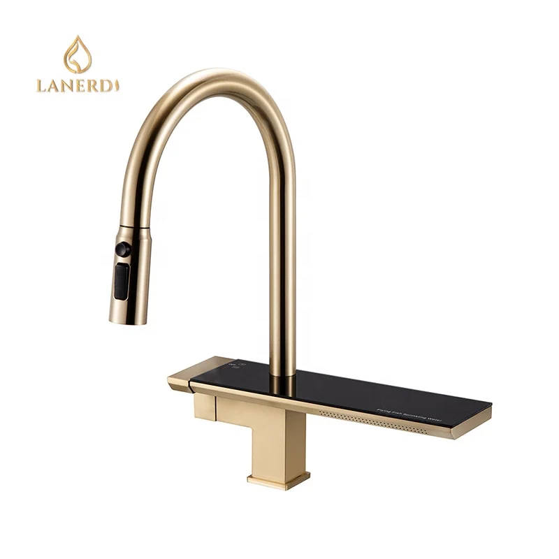Alibaba.com: Luxury design, single handle pull down kitchen faucet with ...
