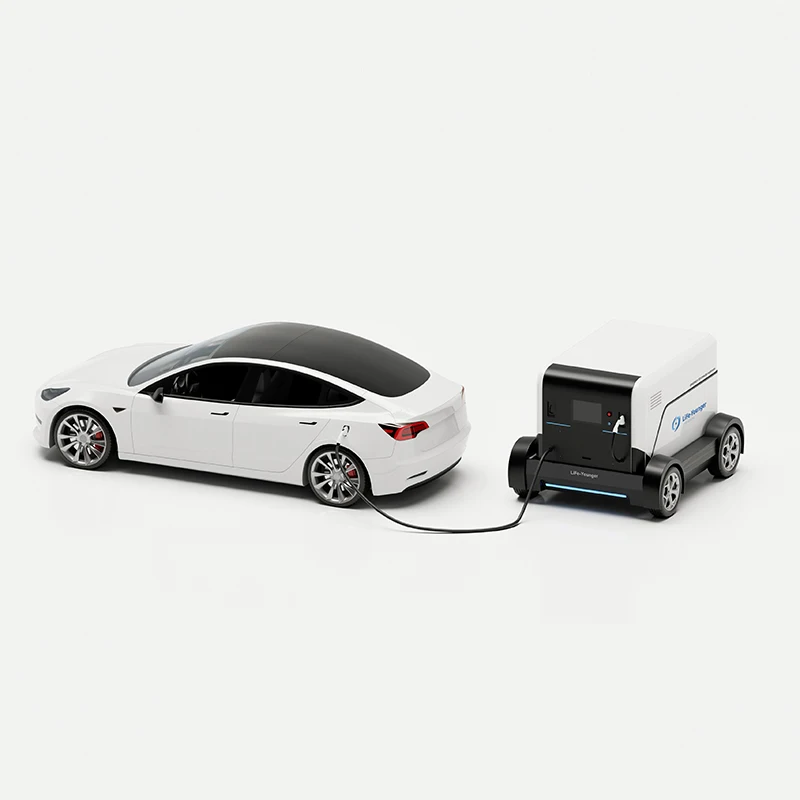 Mobile Solar Ess Ev Charging Station With Ess With Credit Card Payment ...