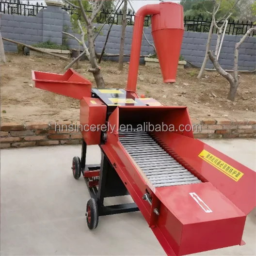 Straw Chopper, Shredding and Crushing Machine, Household Cattle and ...