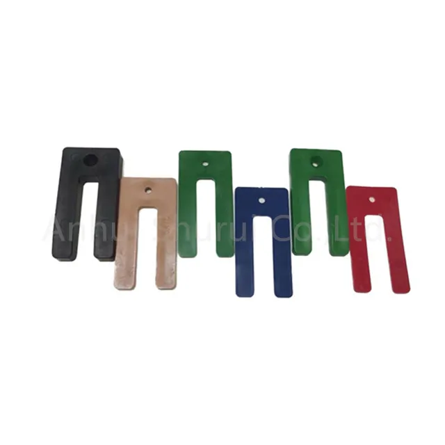 Great Varieties Modern PP Material Red Color Leveling Flat Shims Pack 1 ...